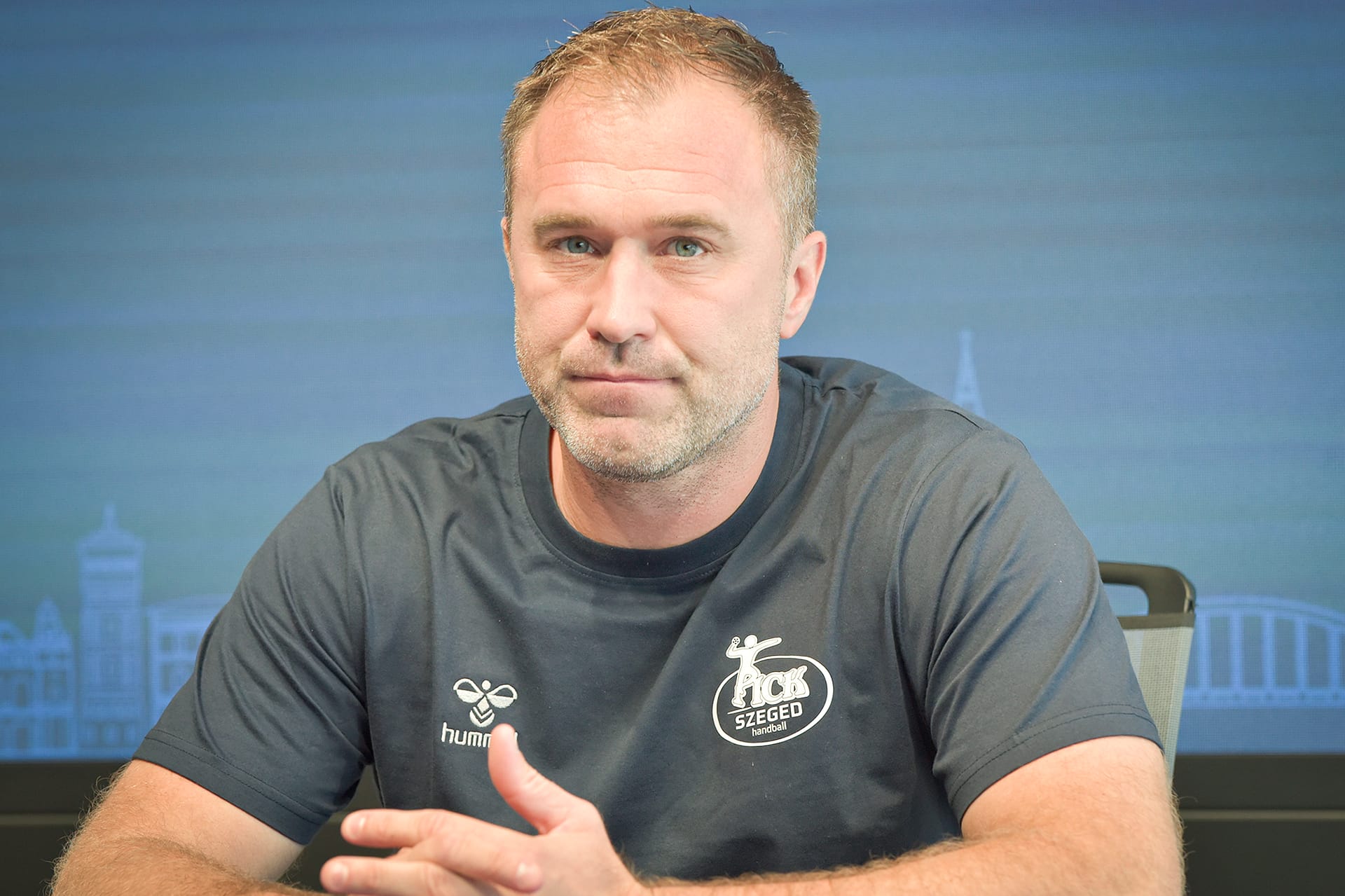 Pick Szeged: Michael Apelgren első sajtótájékoztatója a Pick Arénában ...